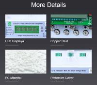 China Personalized 5A 3 Phase Din Rail Meter Api Programmable Three Phase Current Meter With Ct for sale