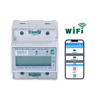 China Prepaid Electric Single Phase Meter LCD Display Electric Sub Meter Single Phase for sale