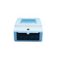 China Single Phase Data report export Wall-mounted Smart Prepaid Energy Meter for sale