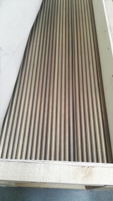 China ASTM B111 JIS H3300 EN12451 seamless Aluminium brass tube and pipe for sale