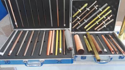 China ASTM B111 JIS H3300 EN12451 seamless  CuZn28Sn1 Brass tube and pipe for sale