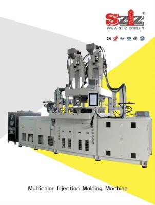 China 550 Tonnen multi Farbspritzgießmaschine, 6000 Gramm vertikale hydraulische Spritzgießmaschine zu verkaufen