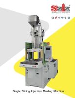 China Single Slide Precision Injection Molding Machine High Accuracy Insert Pneumatic Moulding for sale