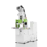 China Plastic Vertical Injection Machine Single Slide 2 Station Cable Molding Machine for sale