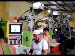Customers are very happy to use our vertical injection molding machines.