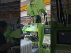 Hybrid Vertical Injection Molding Machine 120 Tons 6000 Grams PET Preform