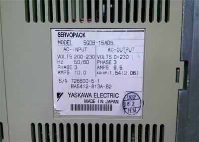 中国 SGDB-15ADS ACサーボ アンプ200V - 230V 9.5A Servopackは10のAMPSを入れた 販売のため