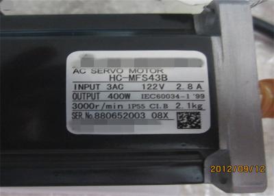 Cina Servomotore HC-MF13D-S15 di CA di velocità 3000rpm di Mitsubishi Electric 100W NUOVO in azione in vendita