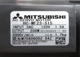 China Hc-mf23-S15 Industriële Servomotor Mitsubishi 3000RPM 50/60 Herz Te koop
