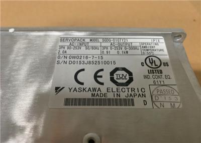 Cina Il servo pacchetto industriale YASKAWA SGDG-01GTY21 ELETTRICO SERVOPACK di CA ha introdotto 90-253V in vendita