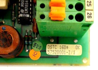中国 DSTC 160の関係の単位57520001-Z PLCのプログラム可能な論理のコントローラー モジュール 販売のため