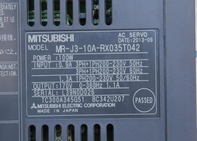 Cina Servo azionamento industriale di CA dell'amplificatore MR-J3-10A-RX035T042 170V di Mitsubishi Electric 100W in azione in vendita