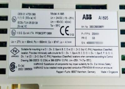 Cina Il modulo 3BSC690086R1 dell'ingresso/uscita dello SpA di AI895 S800 entrata analogico il modulo 12bit di TC/RTD in vendita