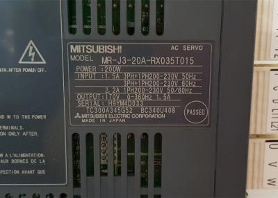 Cina AZIONAMENTO industriale dell'amplificatore 1.5A di CA di 200W MITSUBISHI MR-J3-20A-RX035T015 il servo ha prodotto 170V in vendita