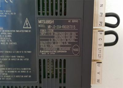 Cina AZIONAMENTO industriale dell'amplificatore 1.5A di CA di 200W MITSUBISHI MR-J3-20A-RX035T015 il servo ha prodotto 170V in vendita