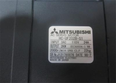 Cina servomotore industriale 2000R/MIN Mitsubishi 2.0KW HC-UF202B-S1 3AC 110V 24A in vendita
