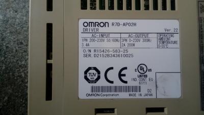China Servoac 100VAC de Leverings1a 100V Lading 50 van OMRON R7D-BPA5L de Enige faseinput van W Te koop