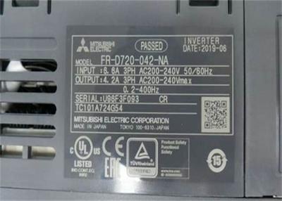 China MITSUBISHI-DE AANDRIJVINGSomschakelaar 1 FASE 200-240 V AC 50/60HZ VAN FR-D720-042-NA Te koop