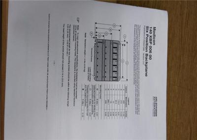 Cina 140XBP00600 Schneider Backplane 6 slot Modulo di alimentazione ridondante Modulo di diodo Y in vendita