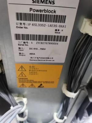 Cina Il modulo del motore di dc 490 A di Siemens 6SL3352-1AE36-1BA1 510-750 V 3 fasi ha dipinto i moduli in vendita