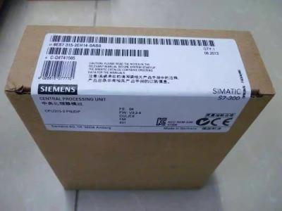 China De interface MPI/DP van Siemens 6ES7315-2EH14-0AB0 eerste 12 Mbit/s, 2de interface Ethernet PROFINET Te koop