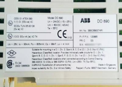 中国 3BSC690074R1 DO890デジタル出力は4CH ABB 800xA入力/出力モジュールである 販売のため