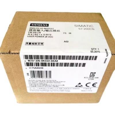 中国 SIEMENS 6ES7235-0KD22-0XA8入力/出力モジュールのアナログ4 AI 10 VDC +/-10 V DC 12ビット 販売のため
