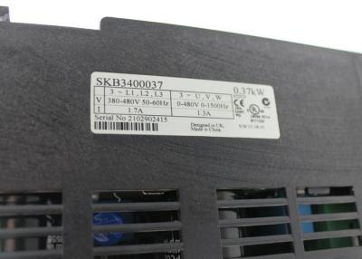 中国 NIDECエマーソンSKB3400037の制御技法の司令官SK 0.37kW 3ph ACインバーター ドライブ 販売のため
