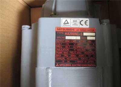 China Velocidade original NOVA industrial 2000r/min de Mitsubishi HA200NC-S do servo motor 3.5KW à venda