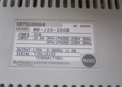 Cina azionamento industriale del servomotore dell'amplificatore MR-J2S-200B di serie di 2kW Mitsubishi Melservo MR-J2 in vendita