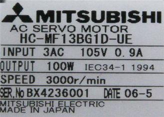 Cina INGRANAGGIO del SERVOMOTORE di CA di HC-MF13BG1D-UE Mitsubishi 100W Industrail in vendita