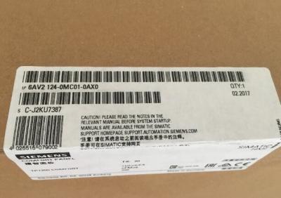 中国 シメンス 6AV2124-0MC01-0AX0 12インチ ワイドスクリーン-TFT-ディスプレイ 12 MB ユーザーメモリ 販売のため