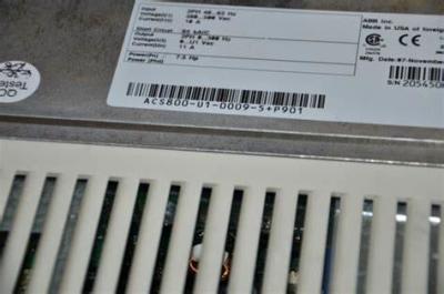 China ABB ACS800-01-0135-3+P901 up to 200 kW  Frequency Converter single phase  50 60hz for sale