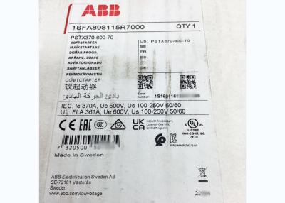 Cina PSTX370-600-70 1SFA898115R7000 Avviatore graduale PSTX 370A 208-600VAC in vendita