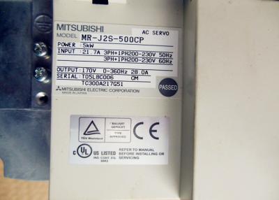 Cina Mitsubishi MR-J Serie AC Servo Amplificatore MR-J2S-500CP 5KW Industrial Control Drives in vendita