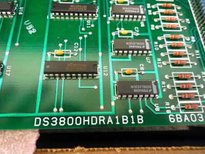 China A placa DS3800HDRA da GE Line Driver/Receiver possui um conector modular à venda