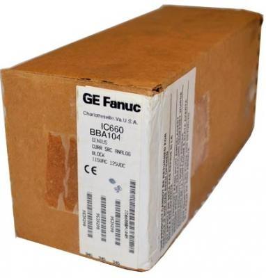 China GE IC660BBR101 Spanning van 115 VAC Uitgangscircuit Groep Isolatie is 1500VAC Te koop