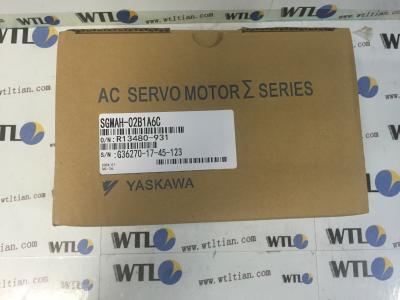 中国 ヤスカワAC工業サーボモーター SGMAH-02B1A6C 200W 200V 全新 販売のため