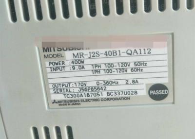Cina Mitsubishi 400W AMPLIFIER MR-J2S-40B1-QA112 Servo controllo di velocità industriale in vendita