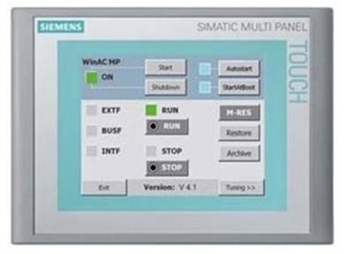 Cina 6AV6643-0CD01-1AX1 SIEMENS SIMATIC MP 277 10 MULTI-PANEL TOUCH in vendita