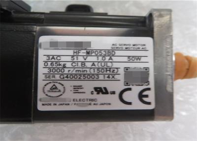 Cina Servomotore elettrico a 3 fasi, Servomotore ad alta potenza MITSUBISHI HF-MP053BD 50 Watt in vendita