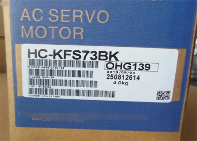 中国 強力な高速サーボモーター 0.75 KW 出力容量HC-KFS73BK /HC-MFS73B 販売のため