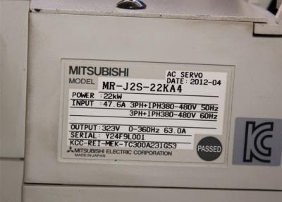 Cina Mitsubishi Robotics Driver motore MR-J2S-22KA4 SERVO AMPLIFICATORE CA 22 kW 63 A MR-J2S-22KA in vendita
