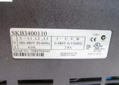 中国 コントロール技術 コマンダー SKB3400110 1.1kW 2.8A 380...480VAC 変速周波数駆動 販売のため
