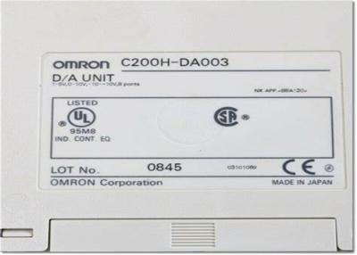 China OMRON C200H-DA003 Módulo de saída analógica 1-5V, 0-10V, -10-+10V, 8 portas à venda