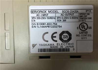 中国 Yaskawa SGDS-20A05A プログラム可能な論理制御製品 SERVO DRIVE 200V 販売のため
