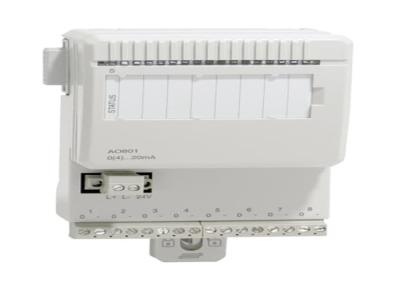 Cina ABB AO801 3BSE020514R1 Modulo di uscita analogica 8 canali Piccole apparecchiature RoHS Compliant in vendita