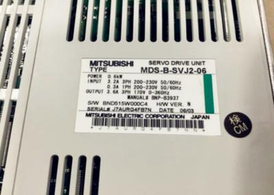 中国 ミツビシ・メルダス 0.6KW 産業用交流サーボ駆動装置 MDS-B-SVJ2-06 3.2A 3PH 200-230V 販売のため
