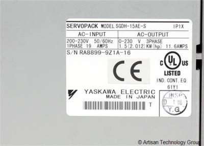 中国 新しいオリジナルのヤスカワ サーボアンプ SGDH-15AE-S 200V シグマII AC 販売のため