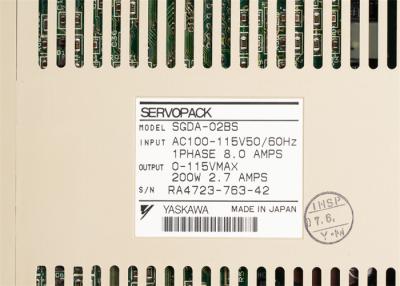 中国 日本 新品 オリジナル ヤスカワ サーボアンプ SGDA-02BS 115V 200W 販売のため